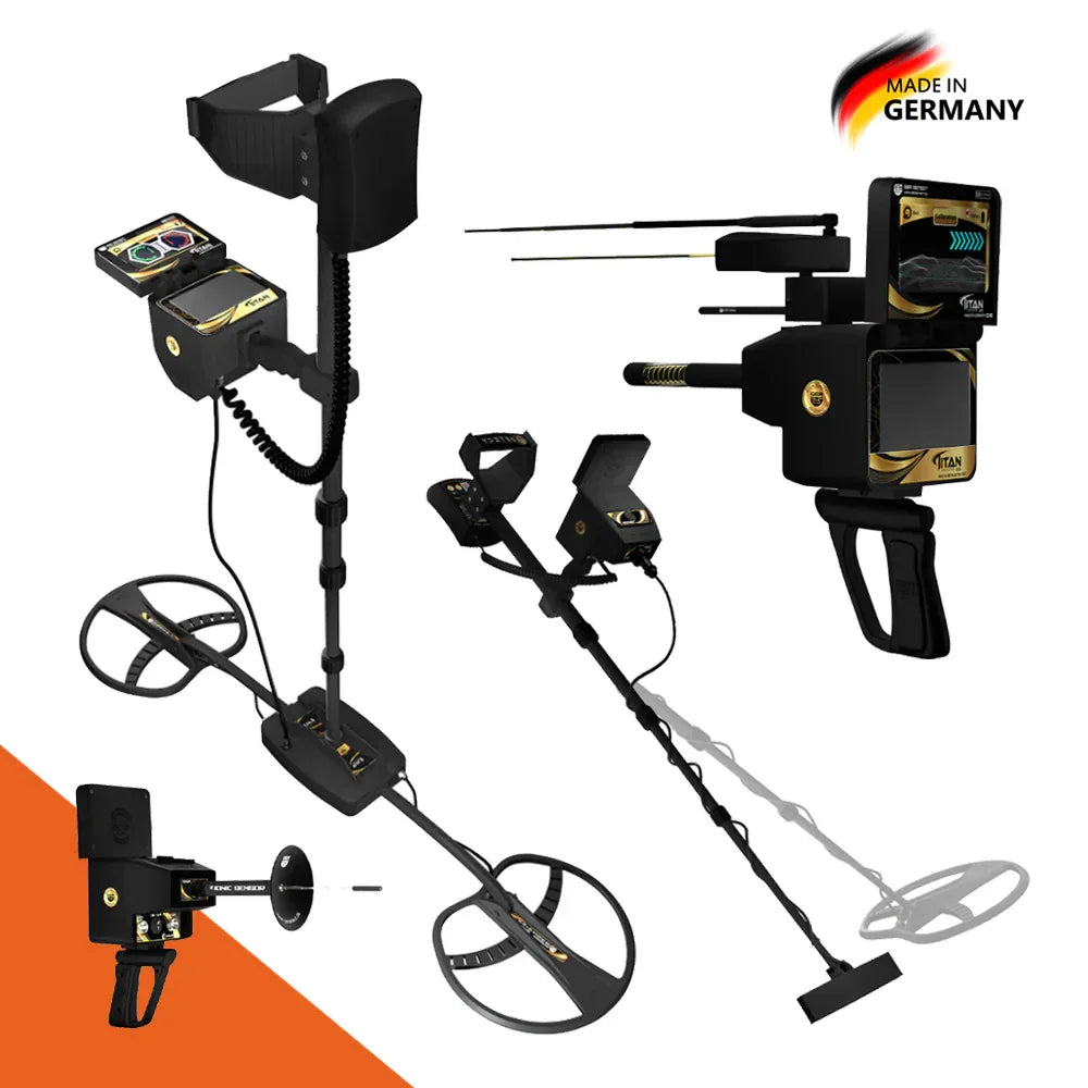 GER Detect Titan X13 | Professional Metal Detector for Gold & Diamond ...